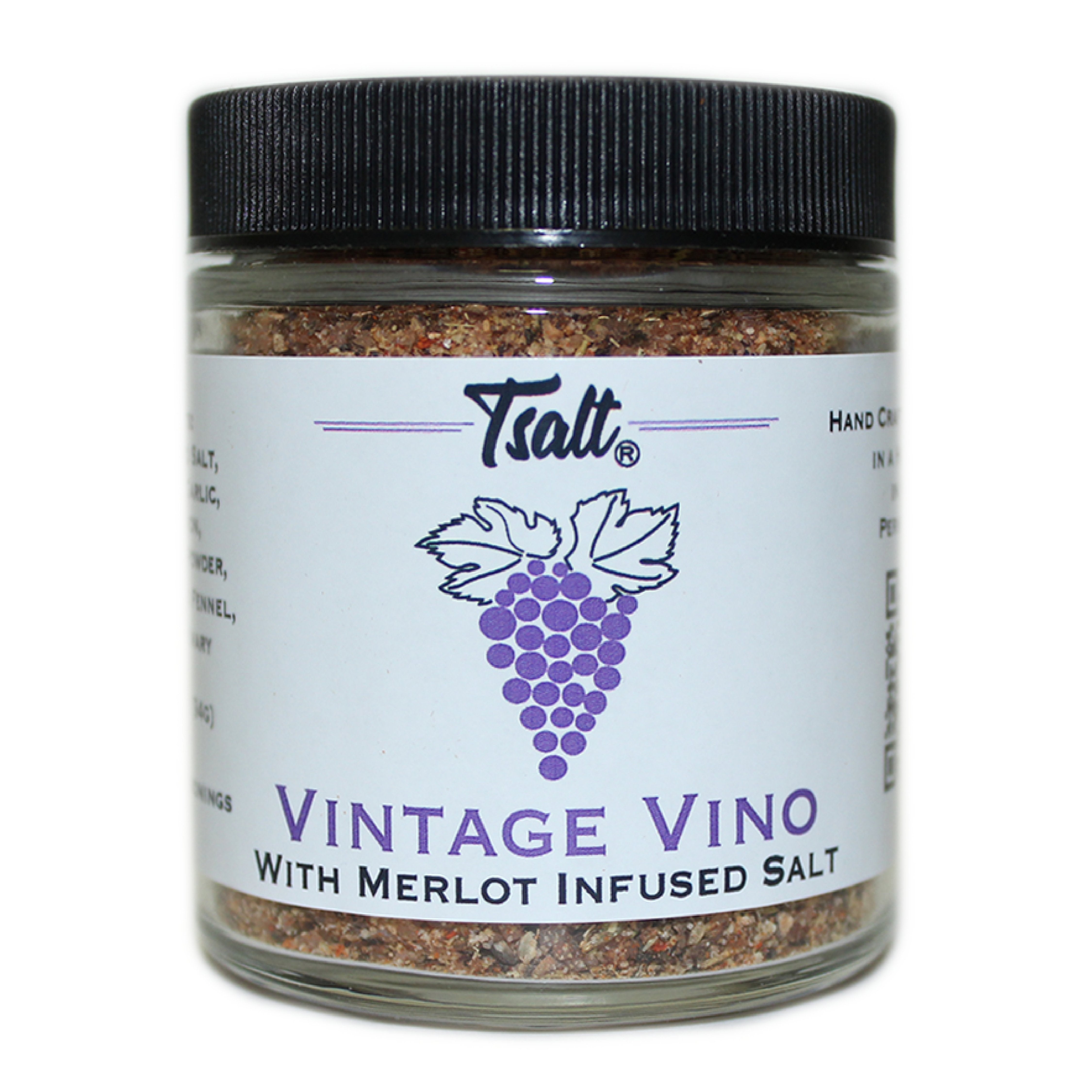 Tsalt Seasonings with Wine Infused Salt Jars (Cabernet, Chardonnay ...